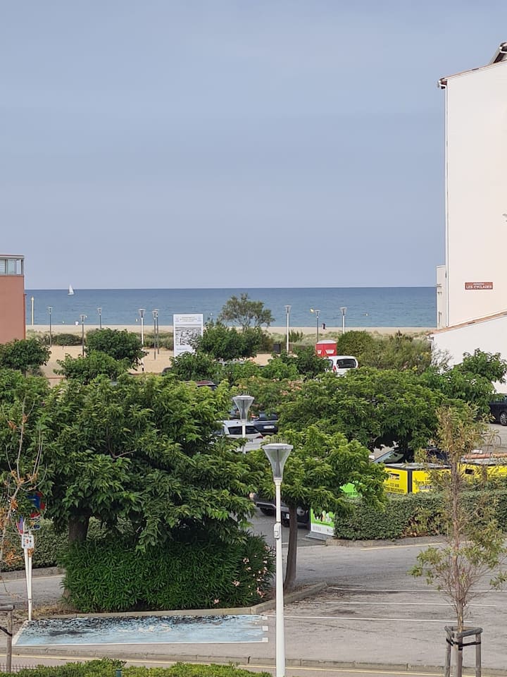 Charmant Studio Cabine Vue Mer. - Leucate