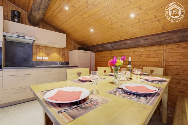 Magnifique Vue, Spacieux, Ambiance Chalet - Lanslebourg-Mont-Cenis