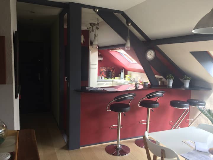 Appart Atypique 89 M2
Logement Entier
Clim Mobile - Dijon