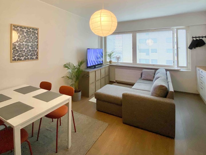 Cozy & Modern Studio Apartment (No Cleaning Fees) - Helsinki