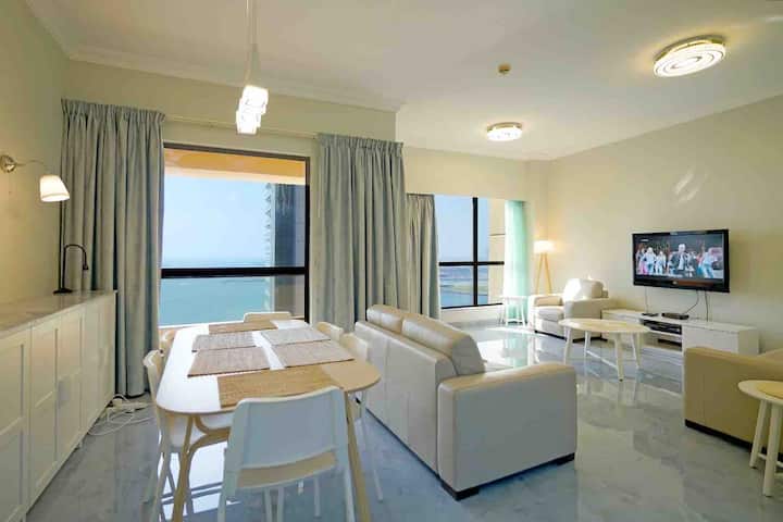 Full Sea View 1 Br At The Beach, 100 M2 - Dubai Marina