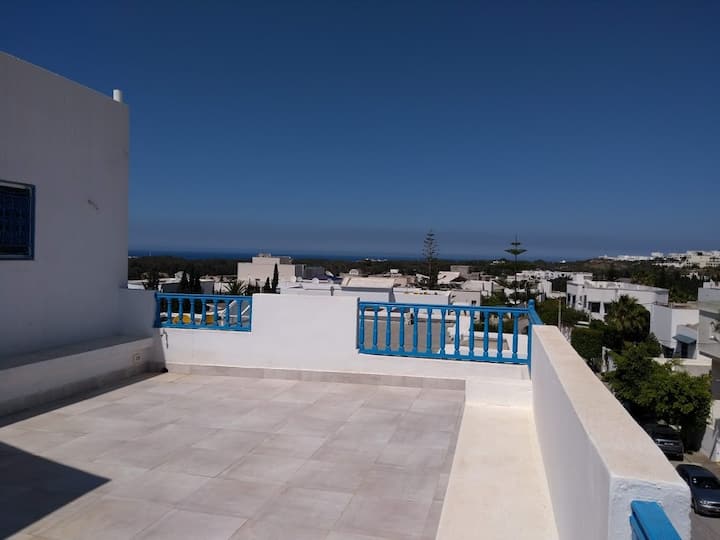 Etage Villa Hammamet Nord Residence Jannet - Hammamet