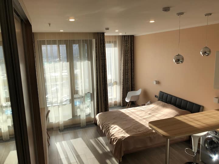 «New Business Apartment Close To City Center» - Moscow