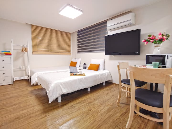 1br/gangnam Area/5-10min To Metro/역삼역/풀옵션/단기렌트/113 - Seoul