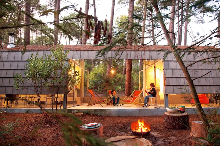 Maison D'architecte Au Milieu Des Pins, Lacanau - Maubuisson