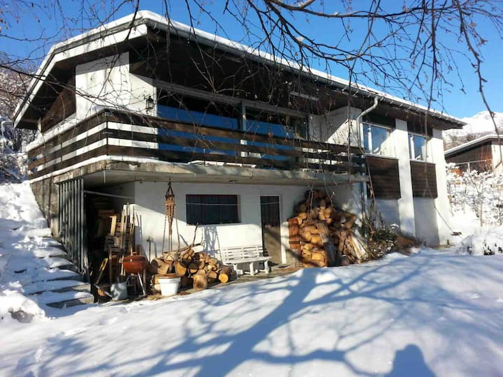 Architektehaus  In Der Natur Mit Alpe-cockpitblick - Sierre