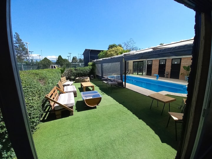 Cabaña Quincho Y Pileta Techada - Salta