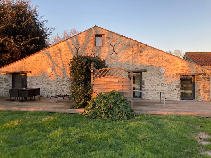 Gîte Du Gazeau, Billard Et Sauna 11 Km De La Mer - Sallertaine