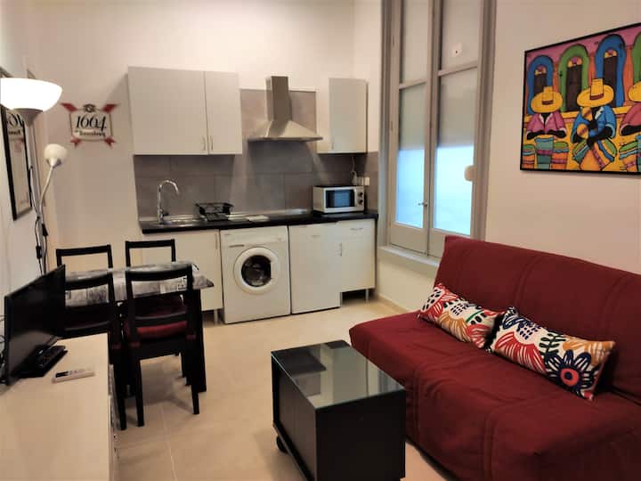 Gran Via 1 Apartment - Balkone 2 Schlafzimmer - Madrid