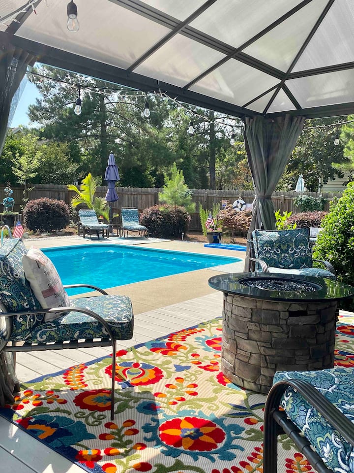 The Pinehurst Paradise Pool Home - Pinehurst, NC