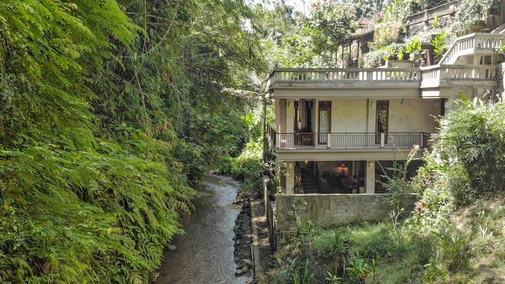 Ubud River Villa, Pool, River View - Ubud