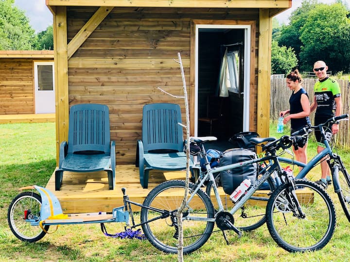 Confortable Chambre Atypique En Bois Accès Piscine - Bréville-sur-Mer