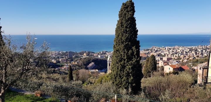 Borgo Carmo Vivi Nel Verde, Vista Sul Mare - Genua