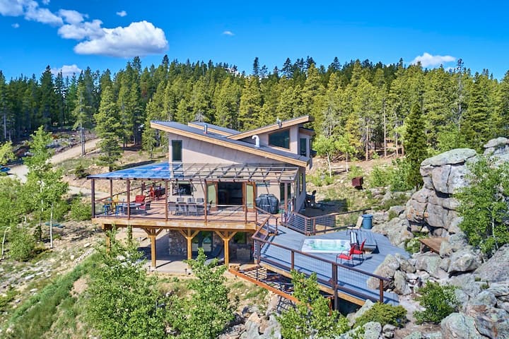 Rancho La Chula - Gambling Golf Hiking Hot Tub! - Nederland, CO