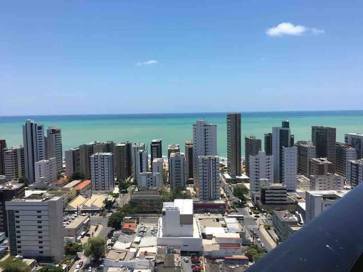 Modern Flat Just 400 M From The Beach, Business Trips, Wi-fi, 600 - Recife