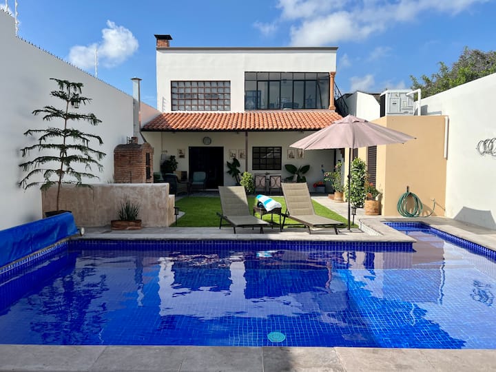 2bd Peaceful House Private Heated Pool, Gym, Bbq - San Miguel de Allende