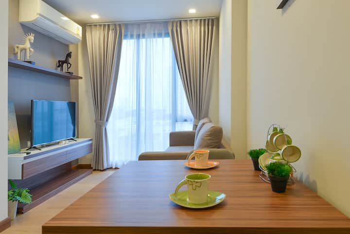 49 Sq.m. Room Cnx Clean Cosy  Near Night Bazaar - Chiang Mai