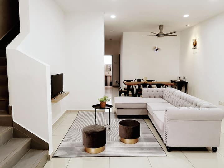 Botani Ipoh-nordic 4br(19pax/tvbox/mahjong) - Ipoh