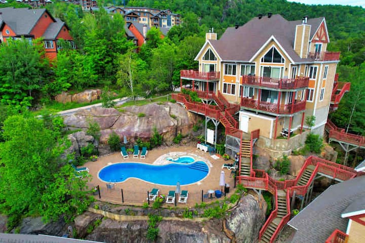 Ski On/off, 3br, Heated Parking, Summer Pool, A/c - Mont-Tremblant