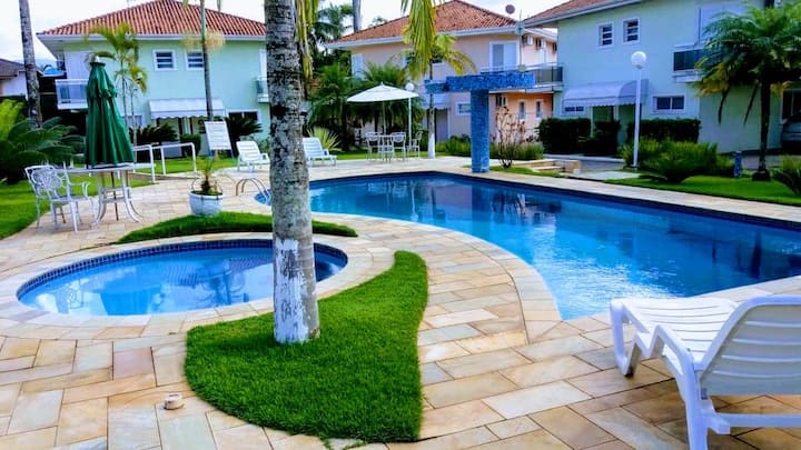 Casa Com Wi-fi Em Condomínio, Praia Grande Ubatuba - Ubatuba