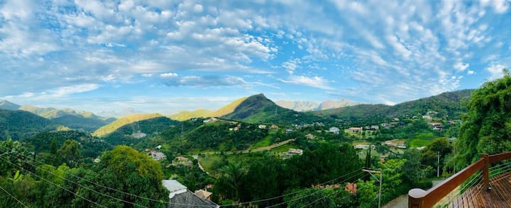 Casa Do Deck Panorâmico Na Quinta Do Lago, Araras - Petrópolis