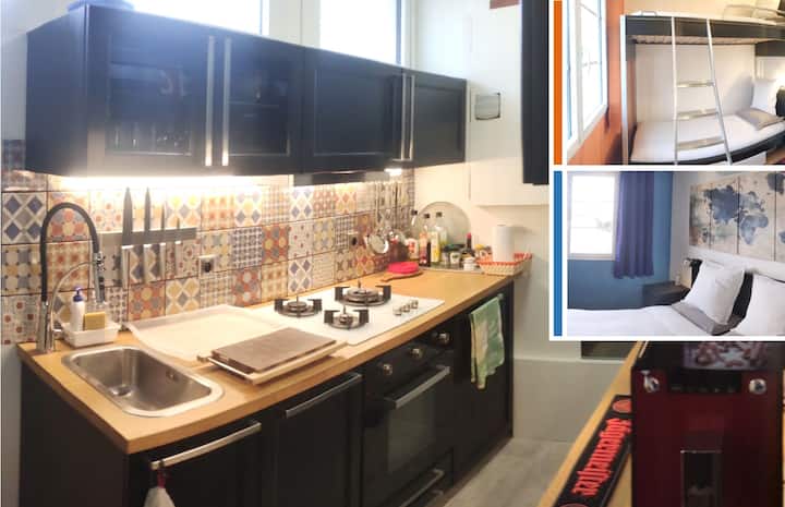 ❤️ Cité Du Vin - 2 Chambres Privées Climatisées - Bordeaux