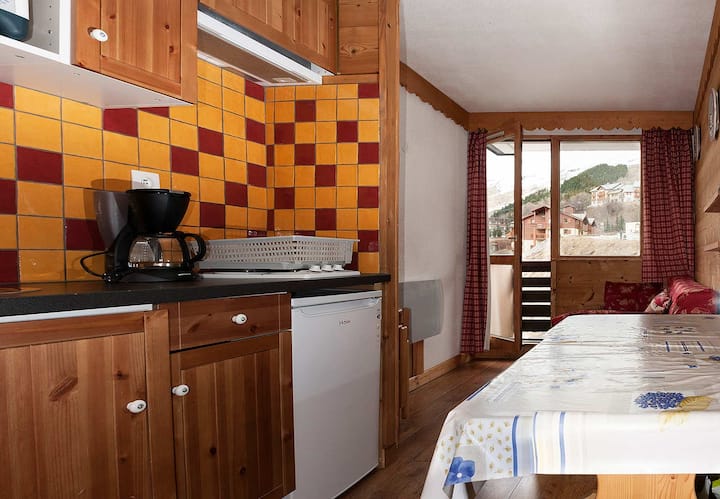 Studio 18m2 Pour 3 Personnes Aux Pieds Des Pistes - Les Menuires