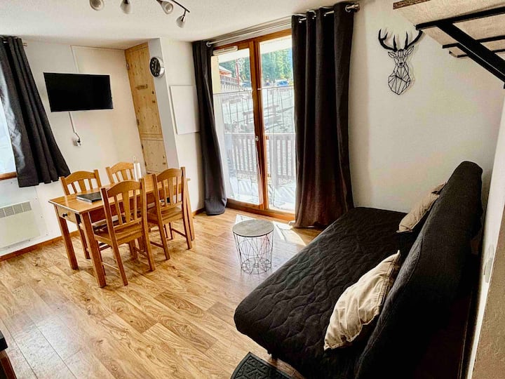 Appart T2 Rez De Chaussé 5 Couchages Orres 1800 - Les Orres
