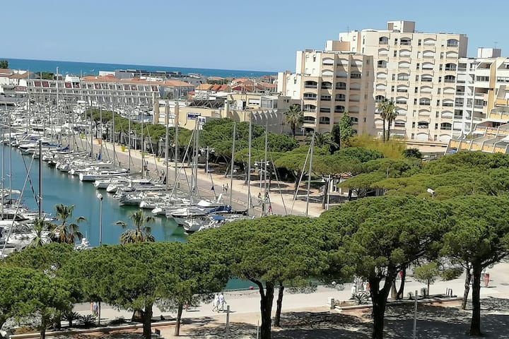 Studio Cabine, Belle Vue Port, Au Calme - Carnon