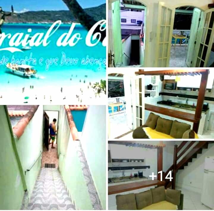 Aconchego No Marlim
Casa 2qrts Arraial Do Cabo - Arraial do Cabo