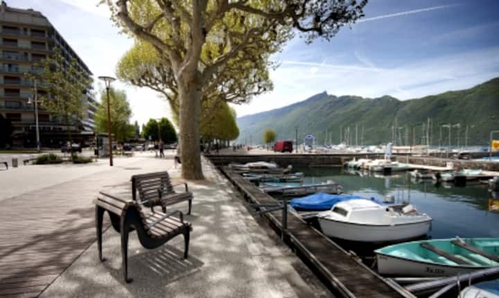 Beau T2 Bord Du Lac Avec Stationnement - Aix-les-Bains