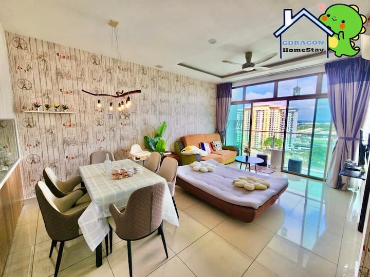 Palazio 3br Balcony Lake View High Floor 8pax - Johor Bahru