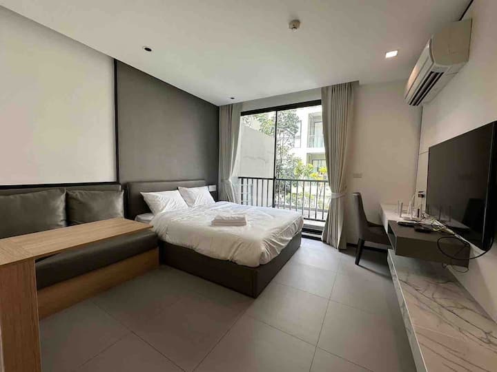 Comfy Studio Near Bkk Hospital All-inclusive Stay - Bangkok
