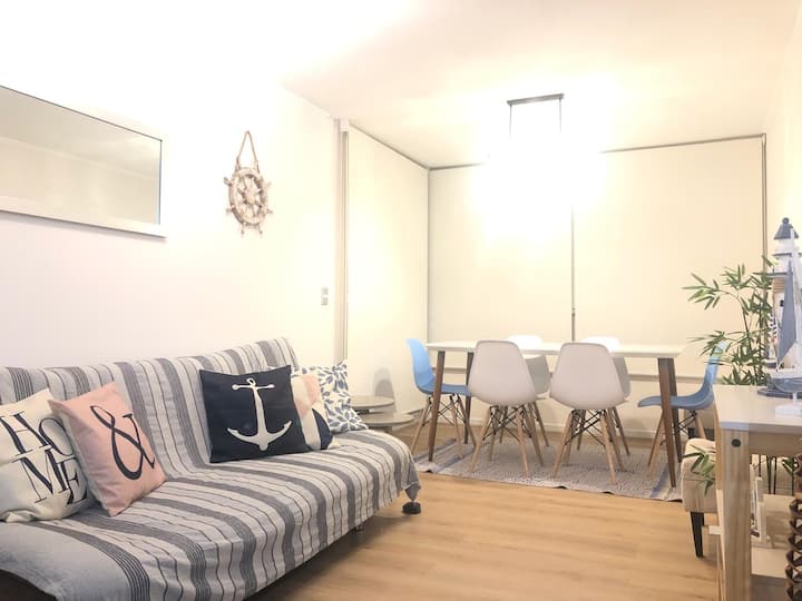 Hermoso Departamento En Papudo - Papudo
