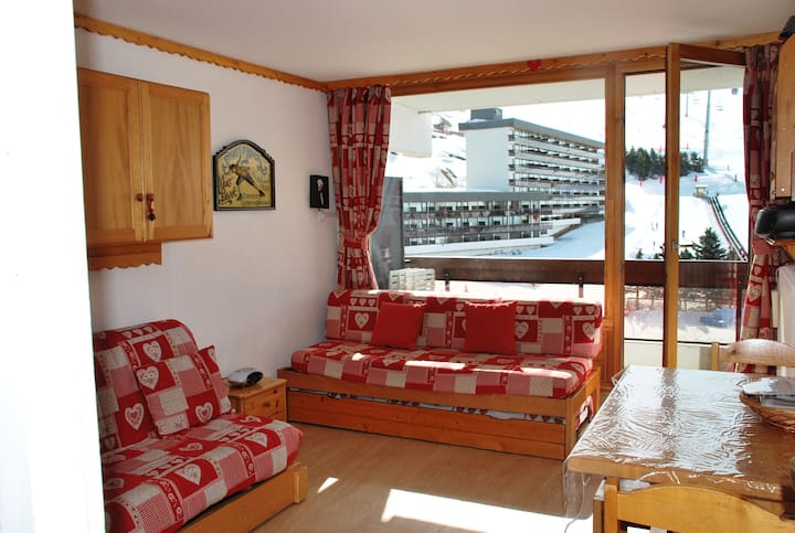 411-adorable Studio Savoyard Croisette Lac Du Lou - Les Menuires