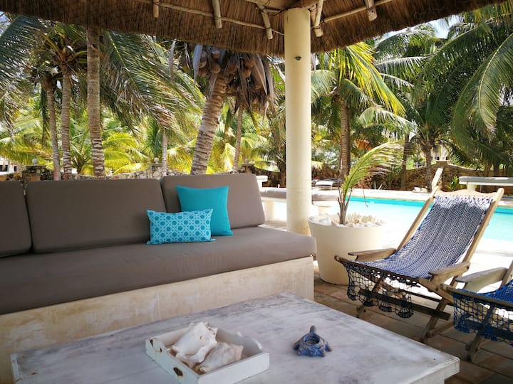 5*luxurious Seaview Bungalow For 4|casa Turquesa - Telchac Puerto