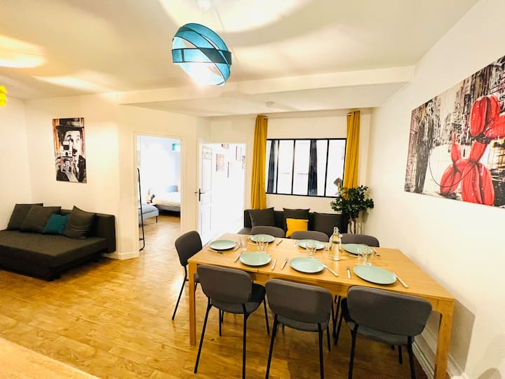 The Artist | 3 Chambres | Hyper Centre - Bourges