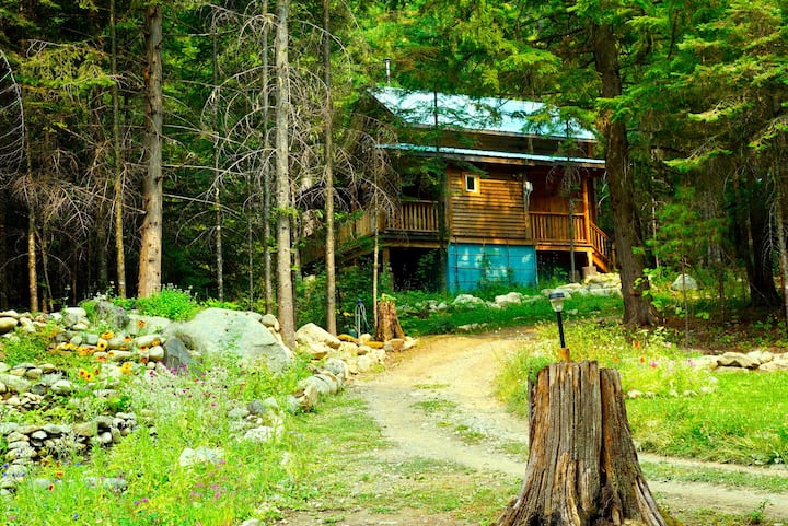 Logden Lodge - Elise Cabin - Salmo