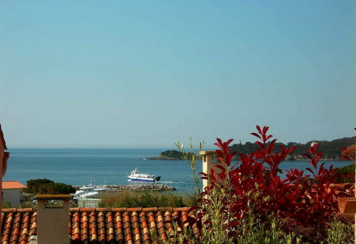 Presqu'île De Giens, Hyeres  2p. Vue Mer & Piscine - Hyères