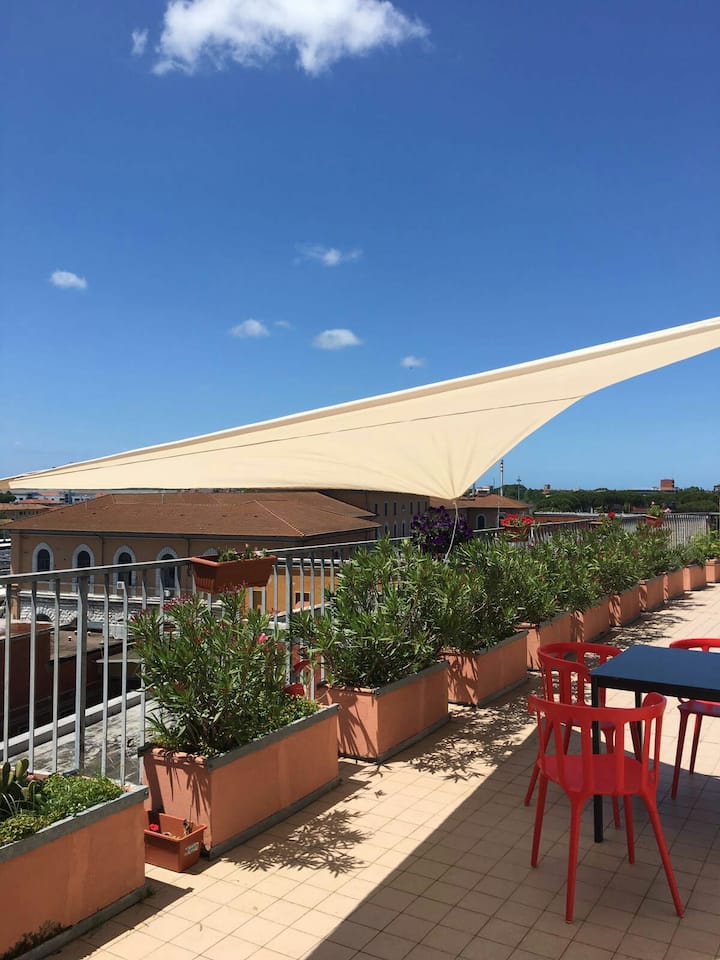 *Attico In Centro+grande Terrazza* - Pisa