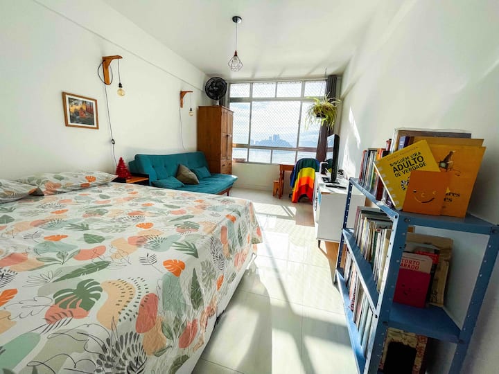 Studio Frente Ao Mar - São Vicente