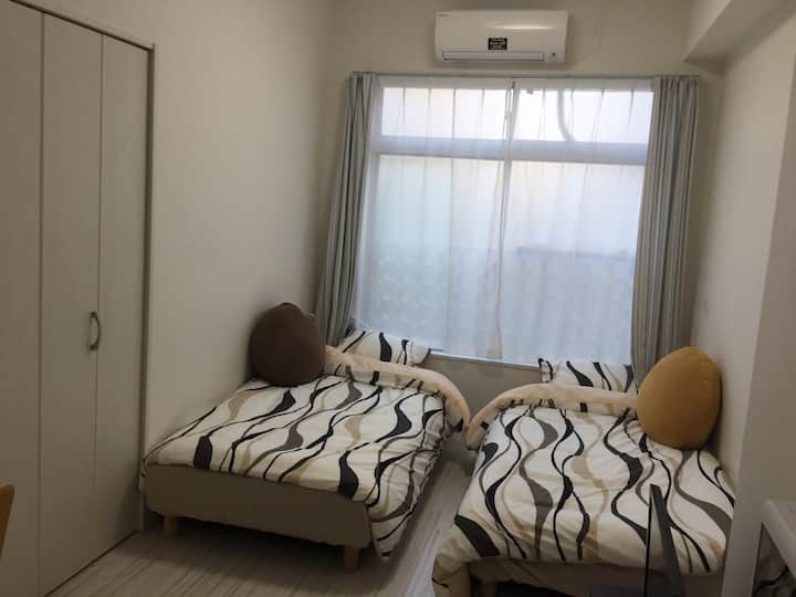 405室長崎市内一番便利な場所!!free-wifi！観光、ショッピング、飲食など何でもありますよ~ - 나가사키시