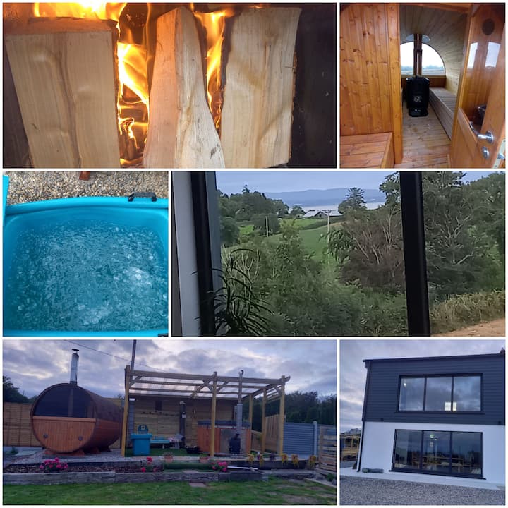 Escape To Willow Cabin Retreat With Hot Tub Sauna - Clare County