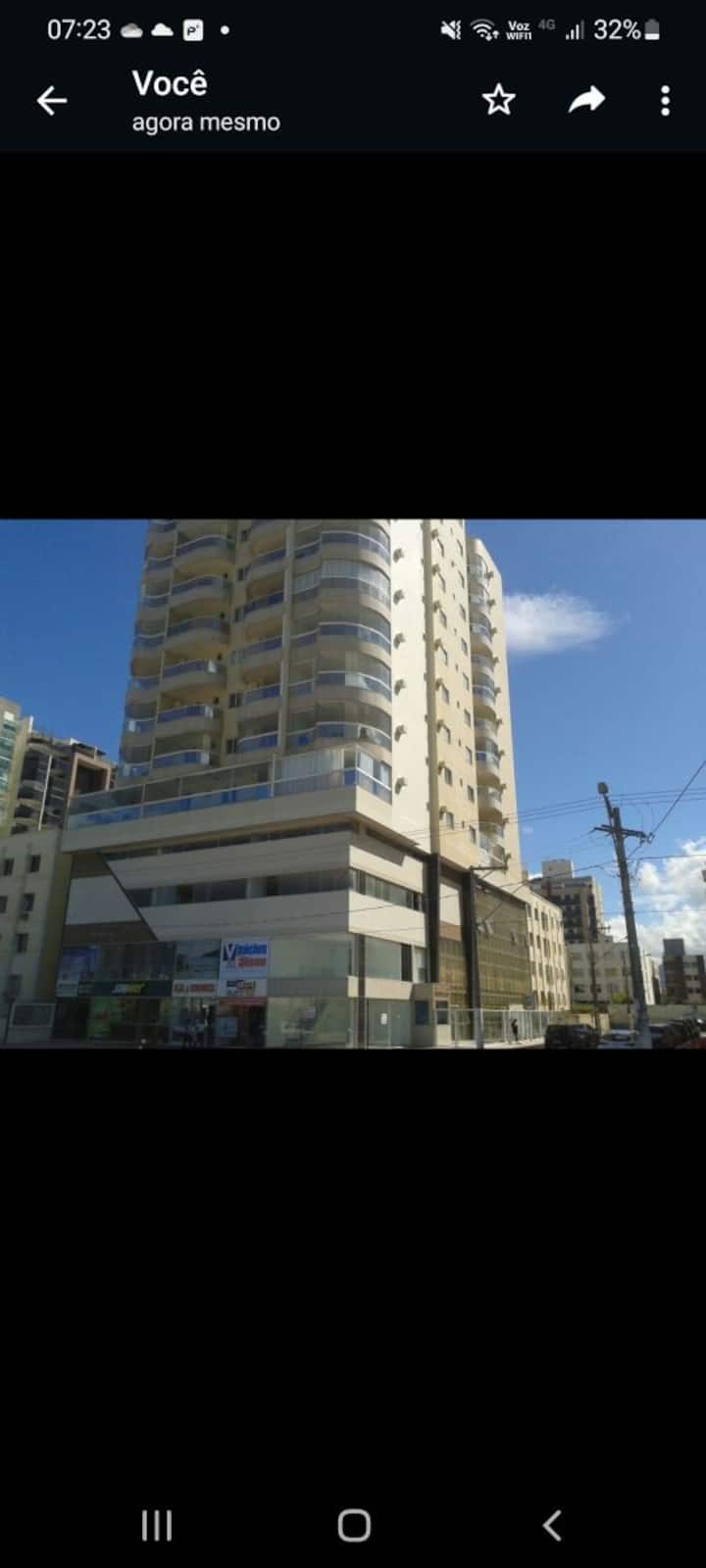 Excelente Em Frente Ao Mar Com Ar 03 Qtos Novo - Guarapari