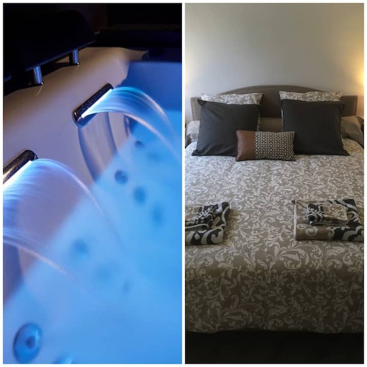 Maison Dans Cour Historique Avec Spa Privatif - Villedieu-les-Poêles-Rouffigny