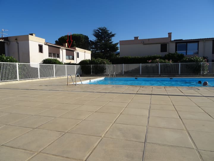 Piscine,clim,parking, Wi-fi,tennis,300m De La Mer - Argelès-sur-Mer
