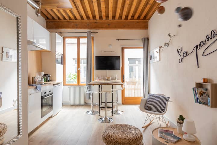 La Passerelle, Duplex Avec Balcon - Quai De Saône - Lyon