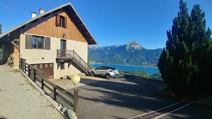Maison Familiale 8 Places Avec Vue Panoramique - Réallon