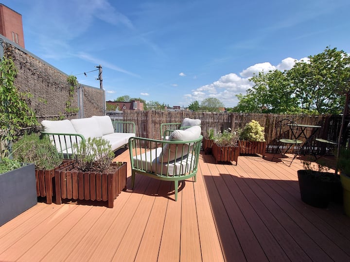 4p. Modern Apartment - Rooftop Terrace - Amsterdam