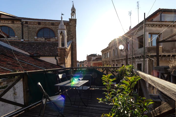 3bdr Townhouse W/rooftop Terrace + Self Check-in - Venedig